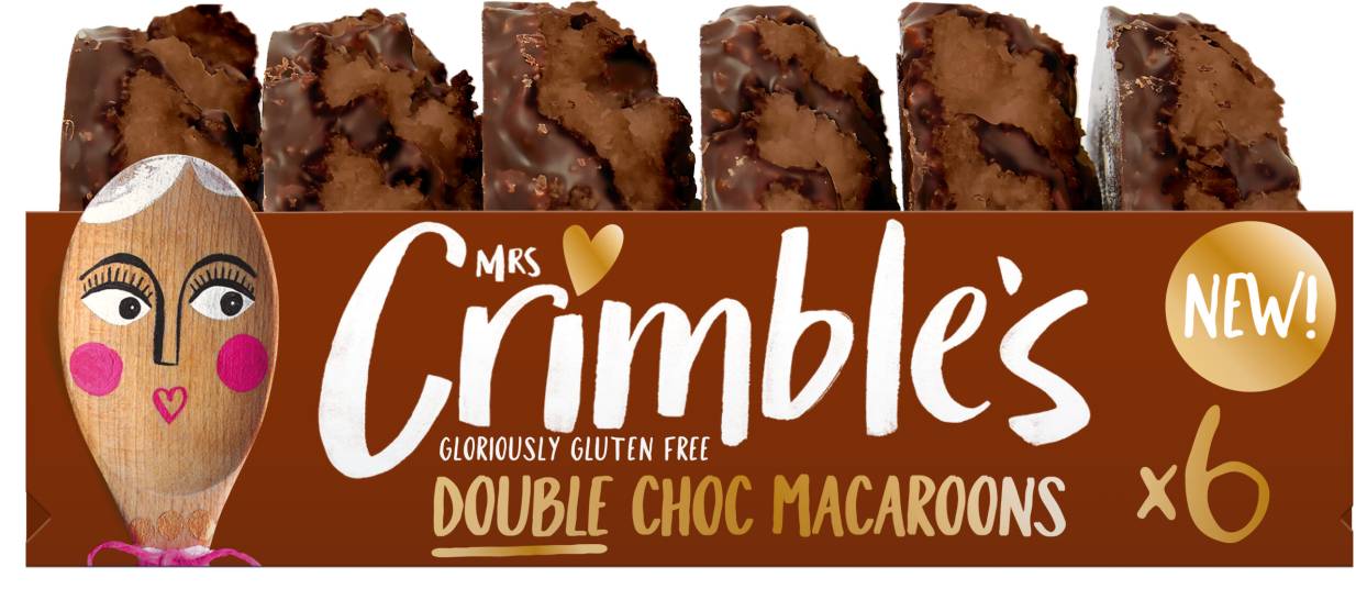 6 DOUBLE CHOC MACAROONS – Mrs Crimbles