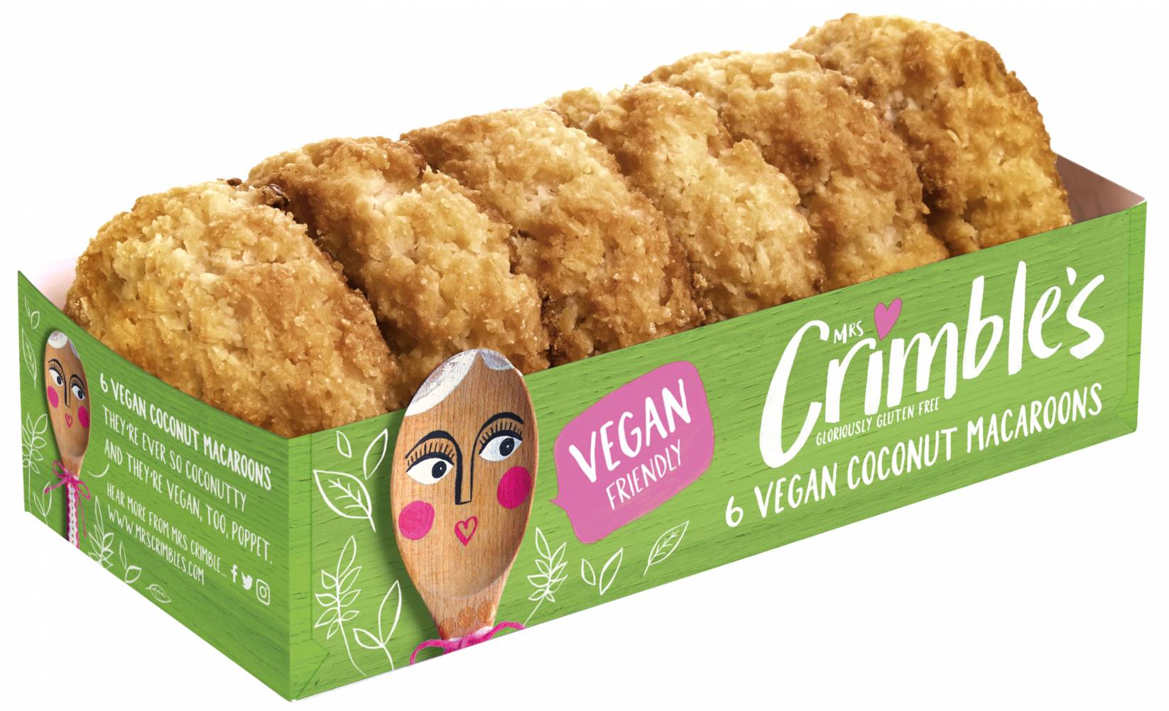 6 VEGAN COCONUT MACAROONS – Mrs Crimbles