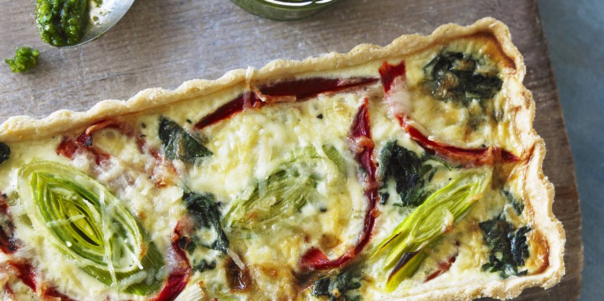 Veggie Flan – Mrs Crimbles